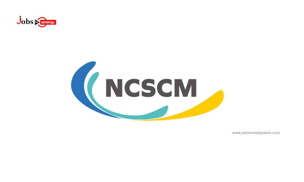 NCSCM : 104 പ്രോജക്ട് സ്റ്റാഫ്